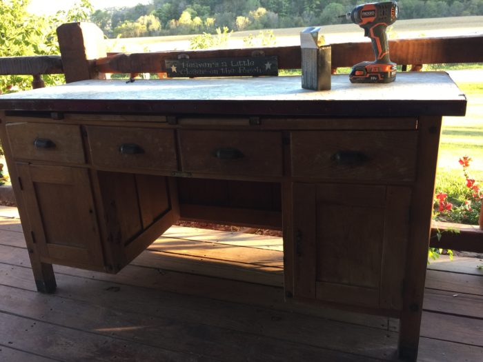 Old Lab Bench - FineWoodworking