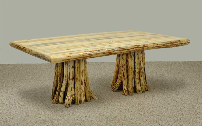 Log Table Base - FineWoodworking