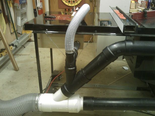 Controlling saw and router dust - FineWoodworking