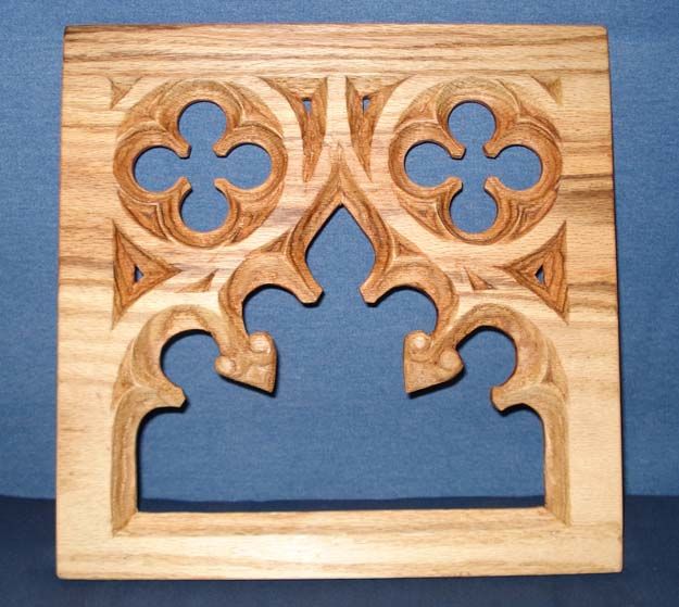Carving Gothic Tracery - FineWoodworking