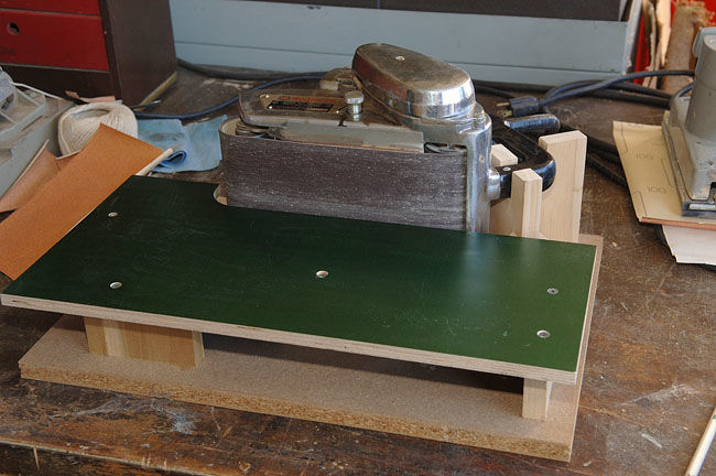 Belt Sander Table - FineWoodworking