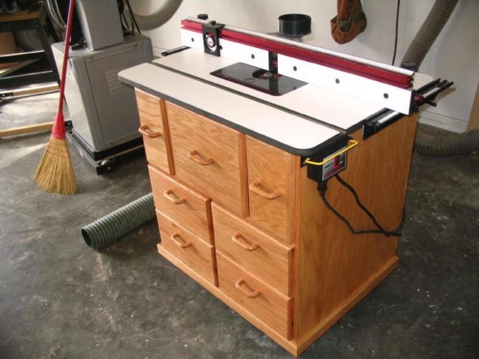 MDF for router table top? - FineWoodworking