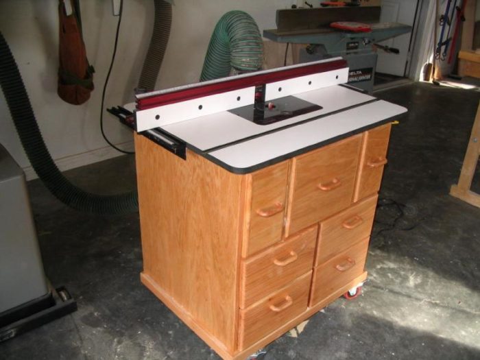 MDF for router table top? - FineWoodworking