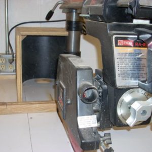 Radial arm saw dust collection - FineWoodworking