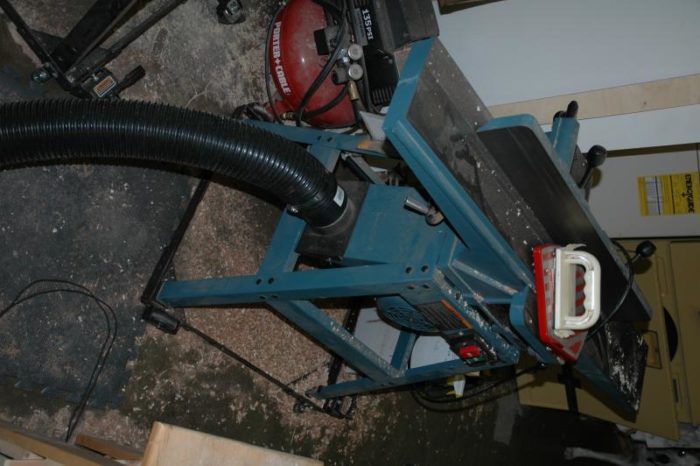 Jointer dust collection ideas? - FineWoodworking