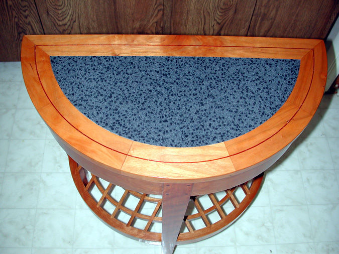 Circular table construction - FineWoodworking