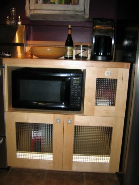 Plans,or Ideas for a microwave table - FineWoodworking
