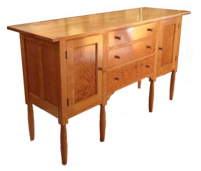 Shellac Pre-finish - Single Board Side Table (Michael Pekovich ...