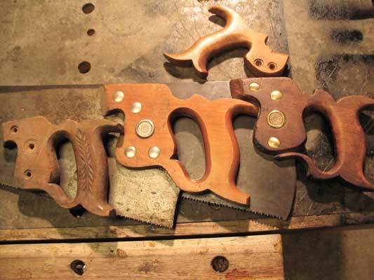 Template for handsaw handles - FineWoodworking