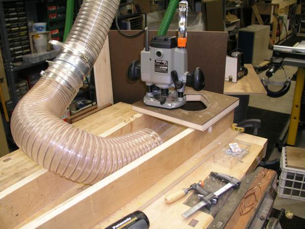 Router Dust Collection - FineWoodworking