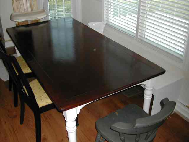 How to finish kitchen table top? - FineWoodworking