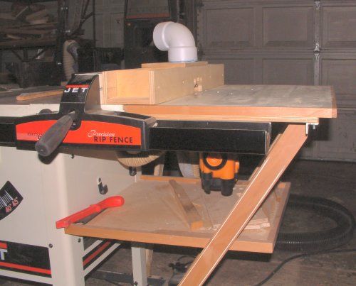router table on table saw - FineWoodworking