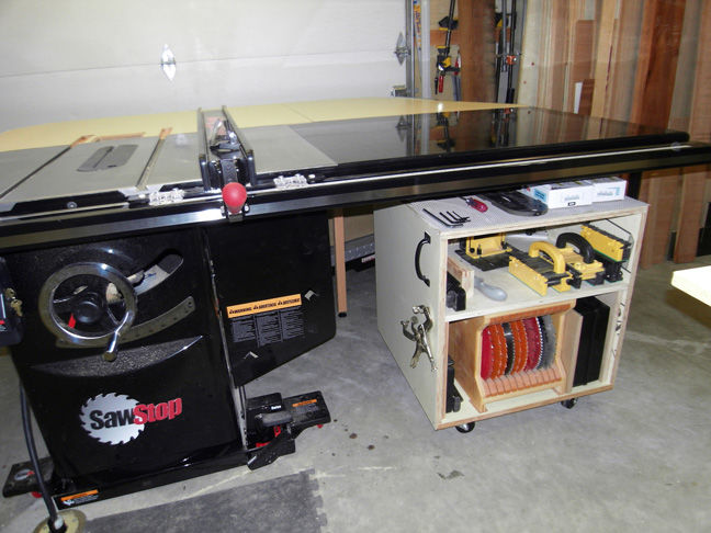Sawstop Extension Table Sag - FineWoodworking