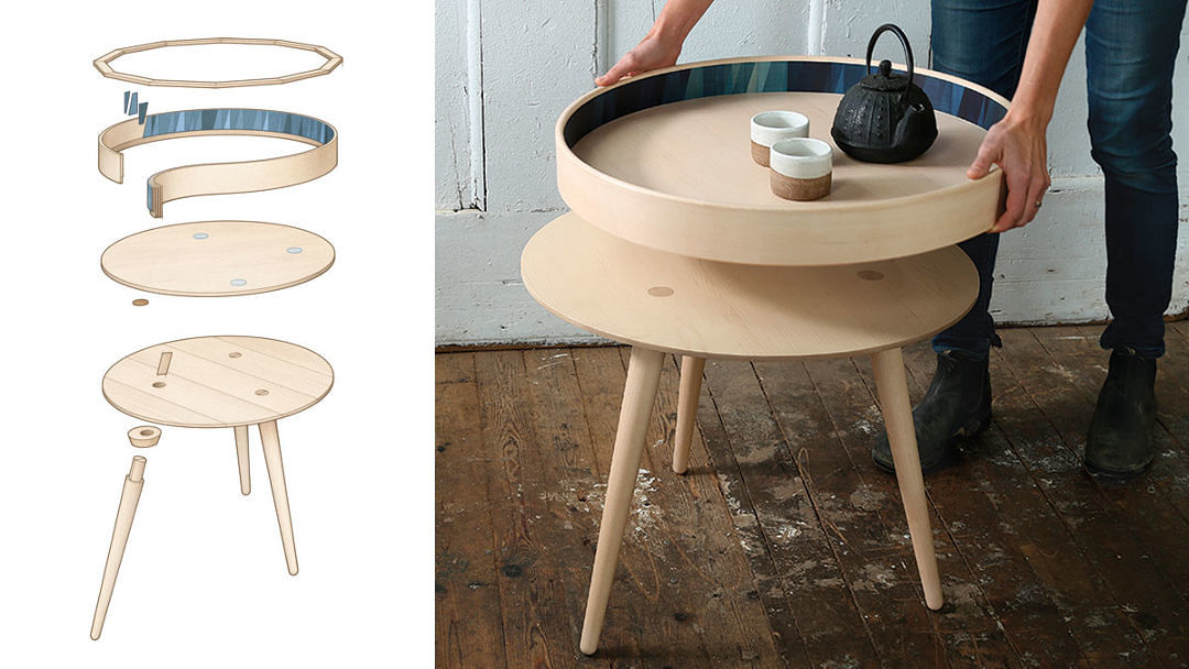 Transforming Tray Table - FineWoodworking
