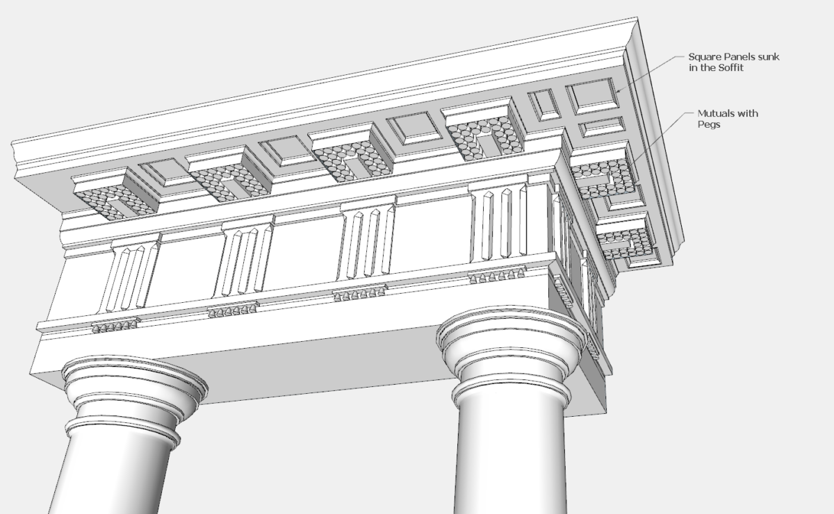The Doric Order - Classic Architecture in SketchUp - FineWoodworking