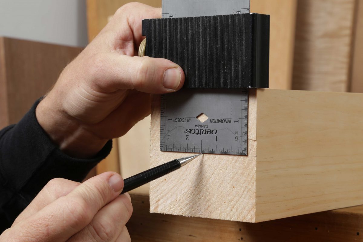 Centerline Layout for Large Stock - FineWoodworking