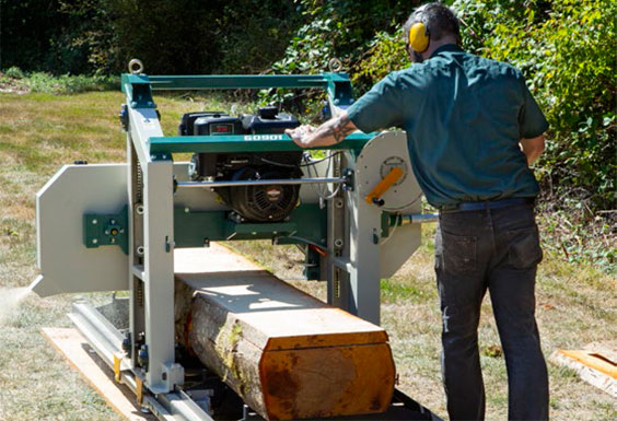 Introducing the Grizzly Model G0901 28" Portable Sawmill - FineWoodworking