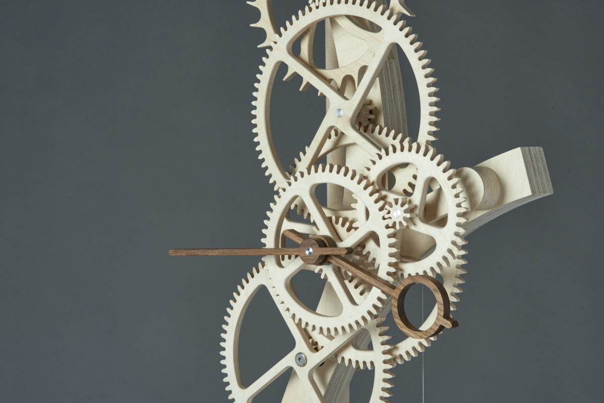 Free Standing Skeleton Clock - FineWoodworking