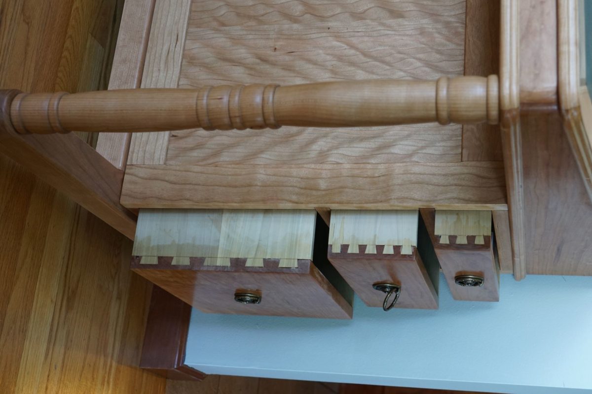 enlarged Captain’s desk - FineWoodworking