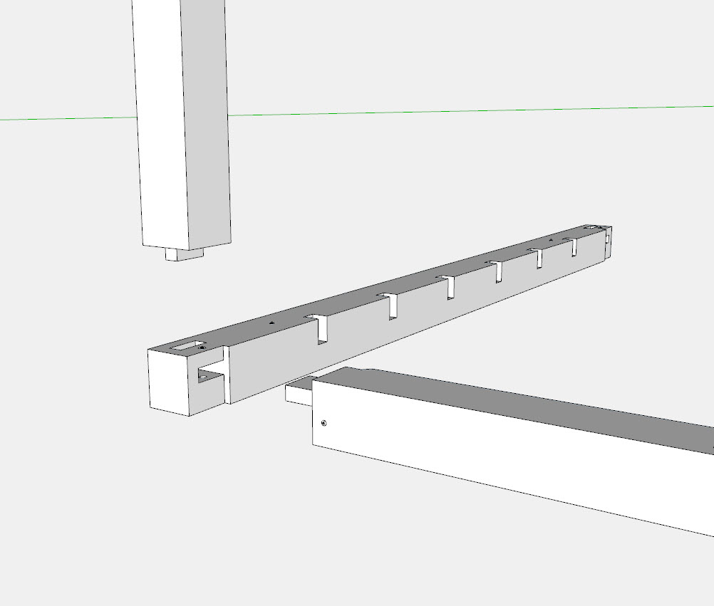 Adding phantom lines in SketchUp - FineWoodworking