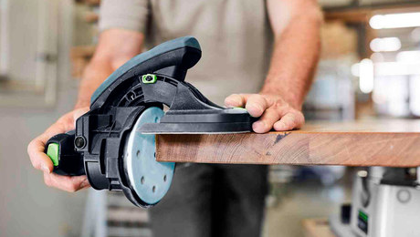 Festool’s new Edge Sanding Guide attaches to Festool’s corded and ...