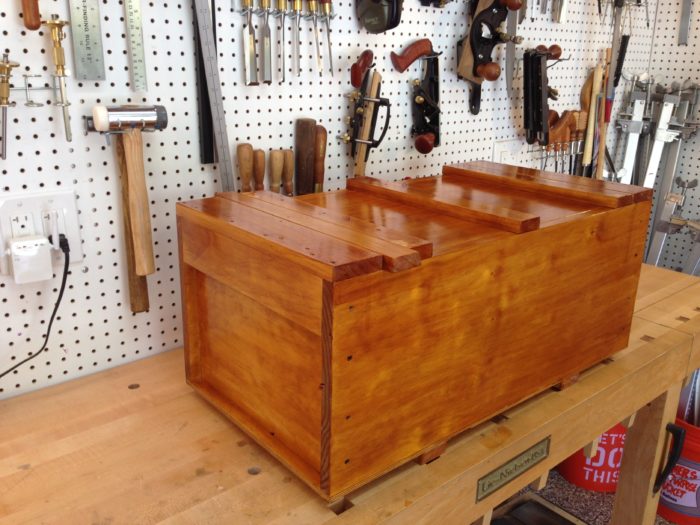 How about adding colored shellac directly to dyed-stained wood ...