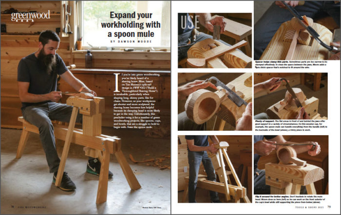 Expand Your Workholding with a Spoon Mule - FineWoodworking