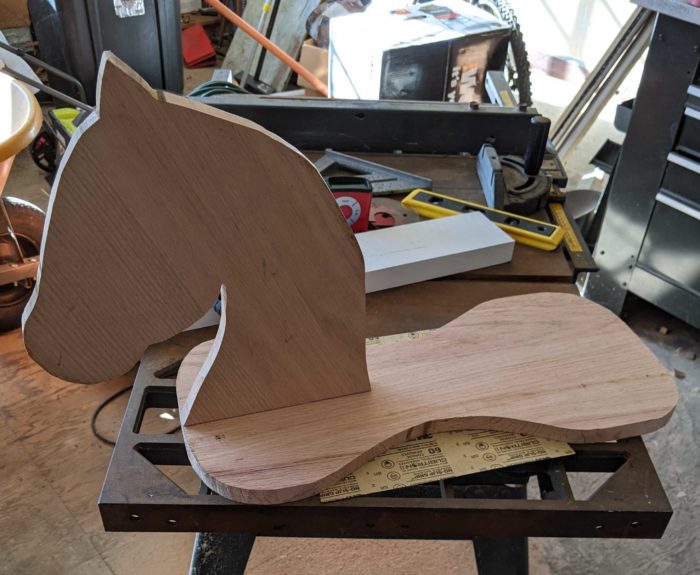 best joint for joining rocking horse head to body? - FineWoodworking