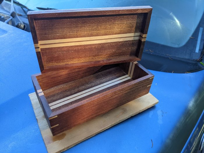 How should I apply a message to a finished box - FineWoodworking