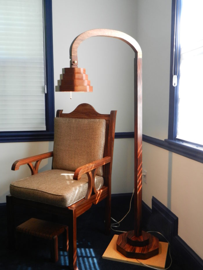 need ideas on fixing a broken wooden lamp - FineWoodworking