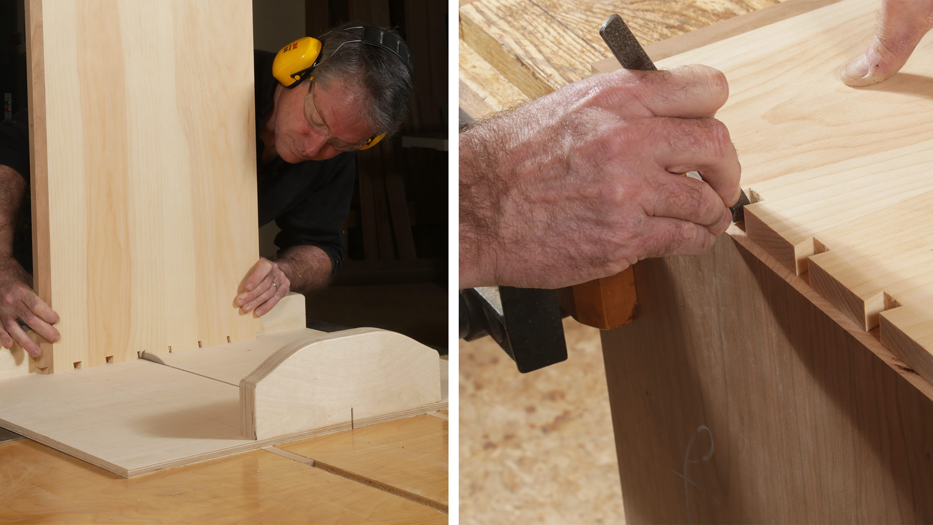Dovetails by machine and by hand - FineWoodworking