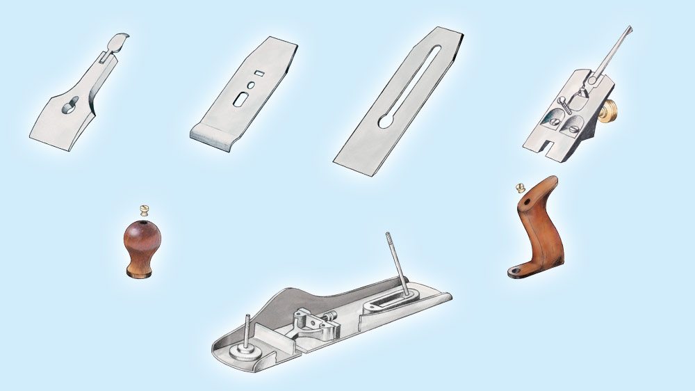 Restoring Handplanes: The Parts of a Bench Plane - FineWoodworking