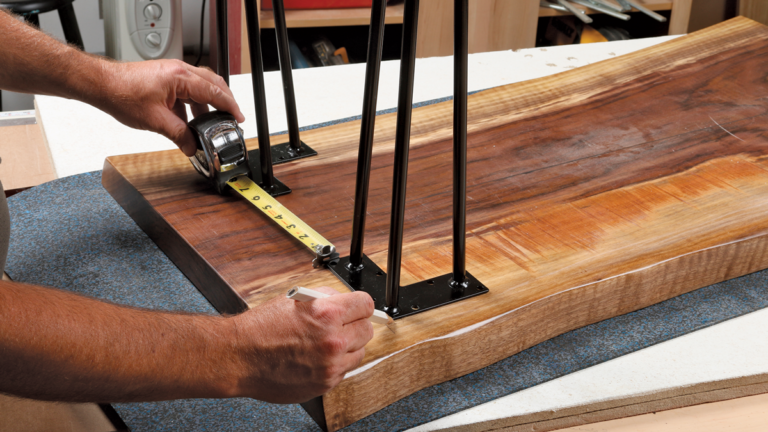 Build a Slab-Top Table - FineWoodworking