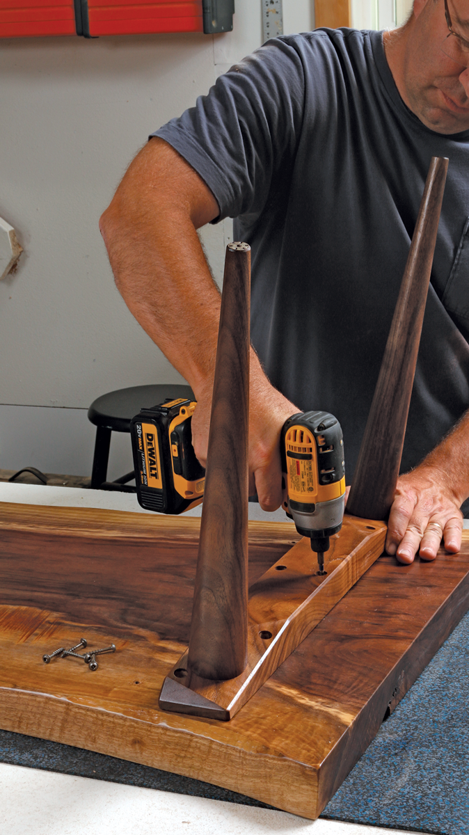 Build a Slab-Top Table - FineWoodworking