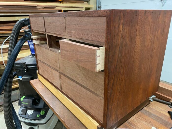 Underbench cabinet - FineWoodworking