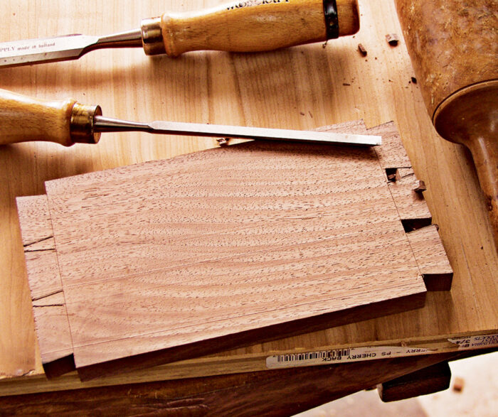 A Dovetail Box with Wooden Hinges, Part 1 - FineWoodworking