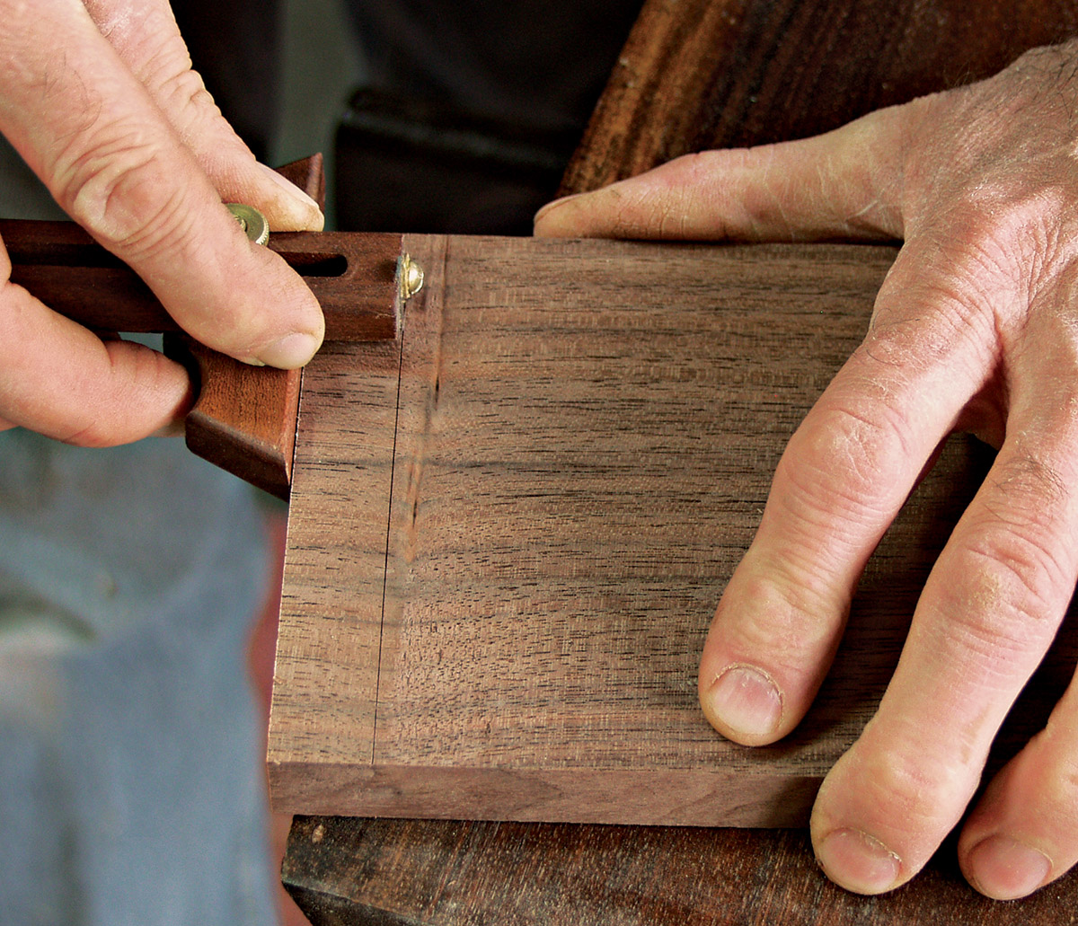 A Dovetail Box with Wooden Hinges, Part 1 - FineWoodworking