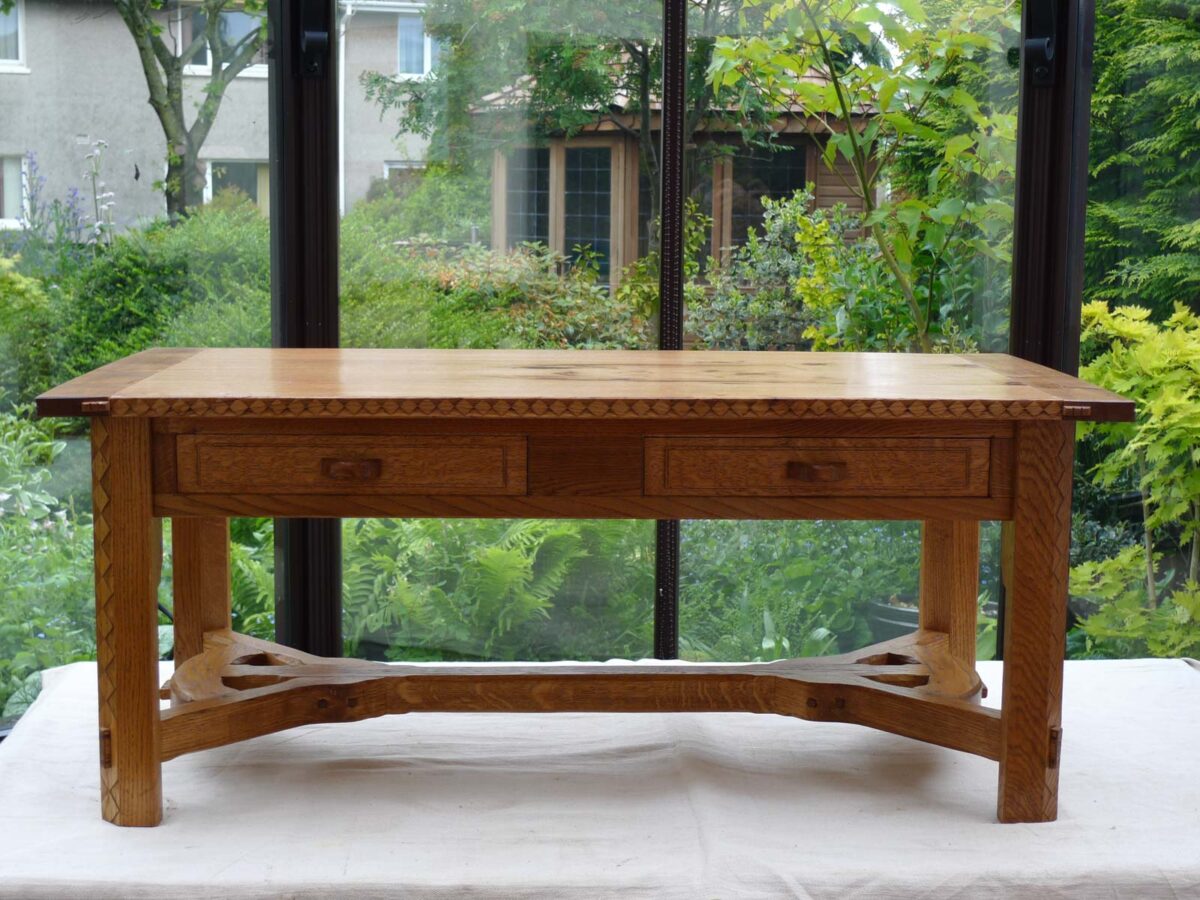 A hayrake table - FineWoodworking