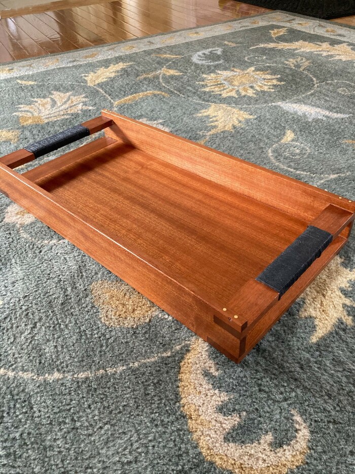 stylish serving tray - FineWoodworking