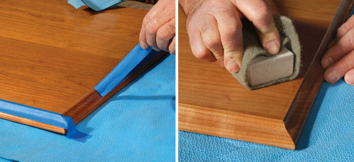 How to rub out a varnish to a mirror shine - FineWoodworking