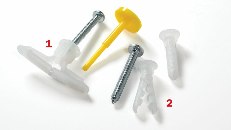Choosing the right wall anchors - FineWoodworking