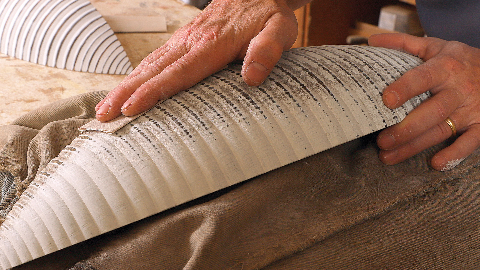 Video: Creating a charred and painted finish - FineWoodworking