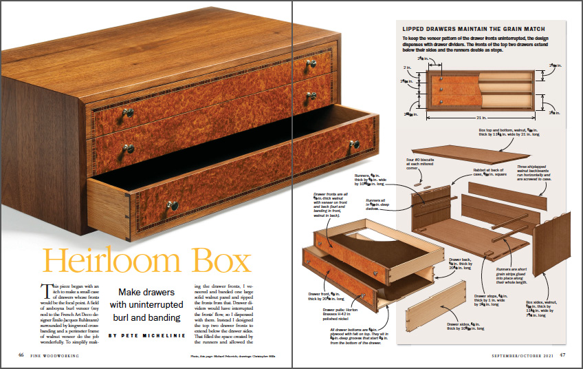 Build an heirloom box - FineWoodworking