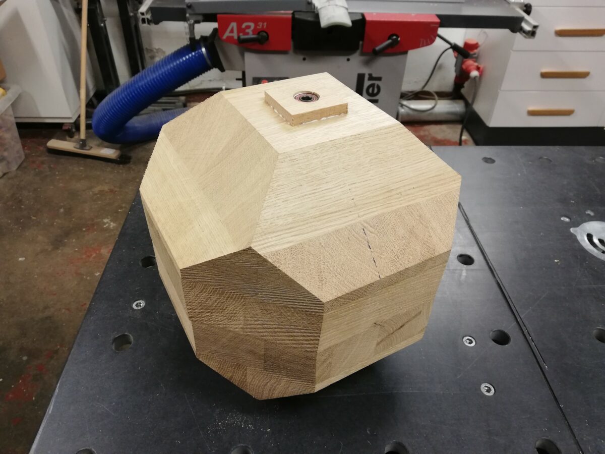 Large wooden ball - FineWoodworking
