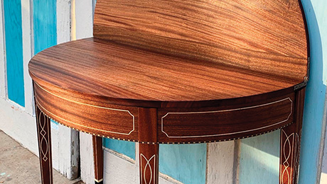 Reproduction Federal Card Table - FineWoodworking