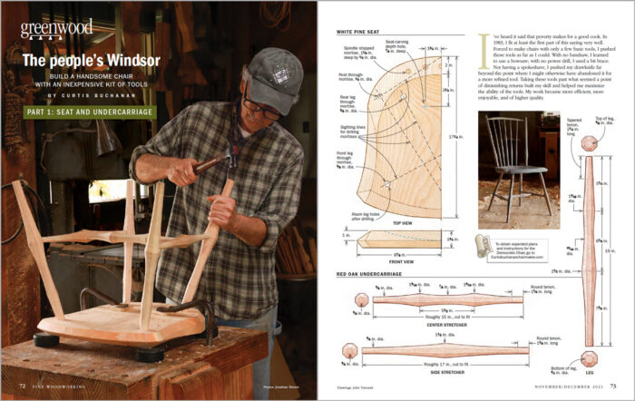 Build a Handsome Chair with Limited Tools - FineWoodworking