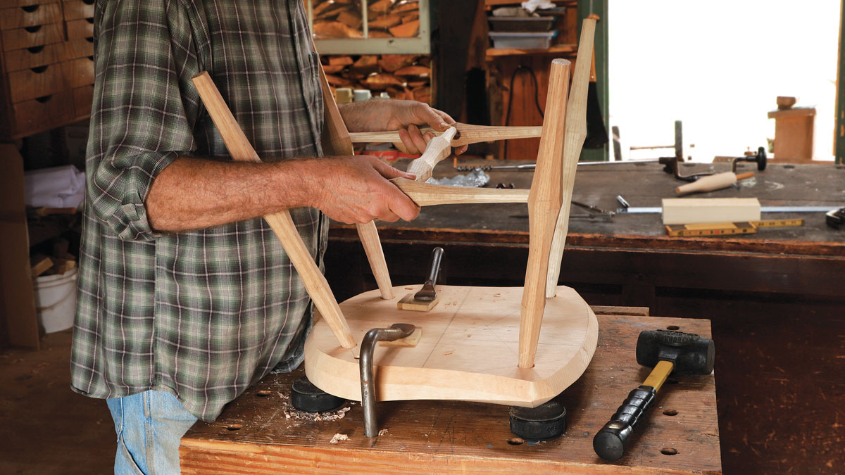 Build a Handsome Chair with Limited Tools - FineWoodworking