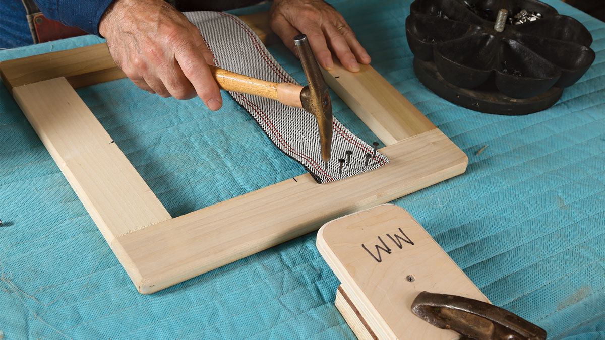 How to Upholster a Slip Seat - FineWoodworking