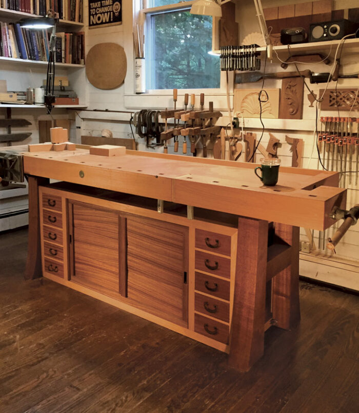 A gallery of shopmade tools, benches, and other shop items ...