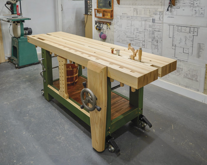 A gallery of shopmade tools, benches, and other shop items ...